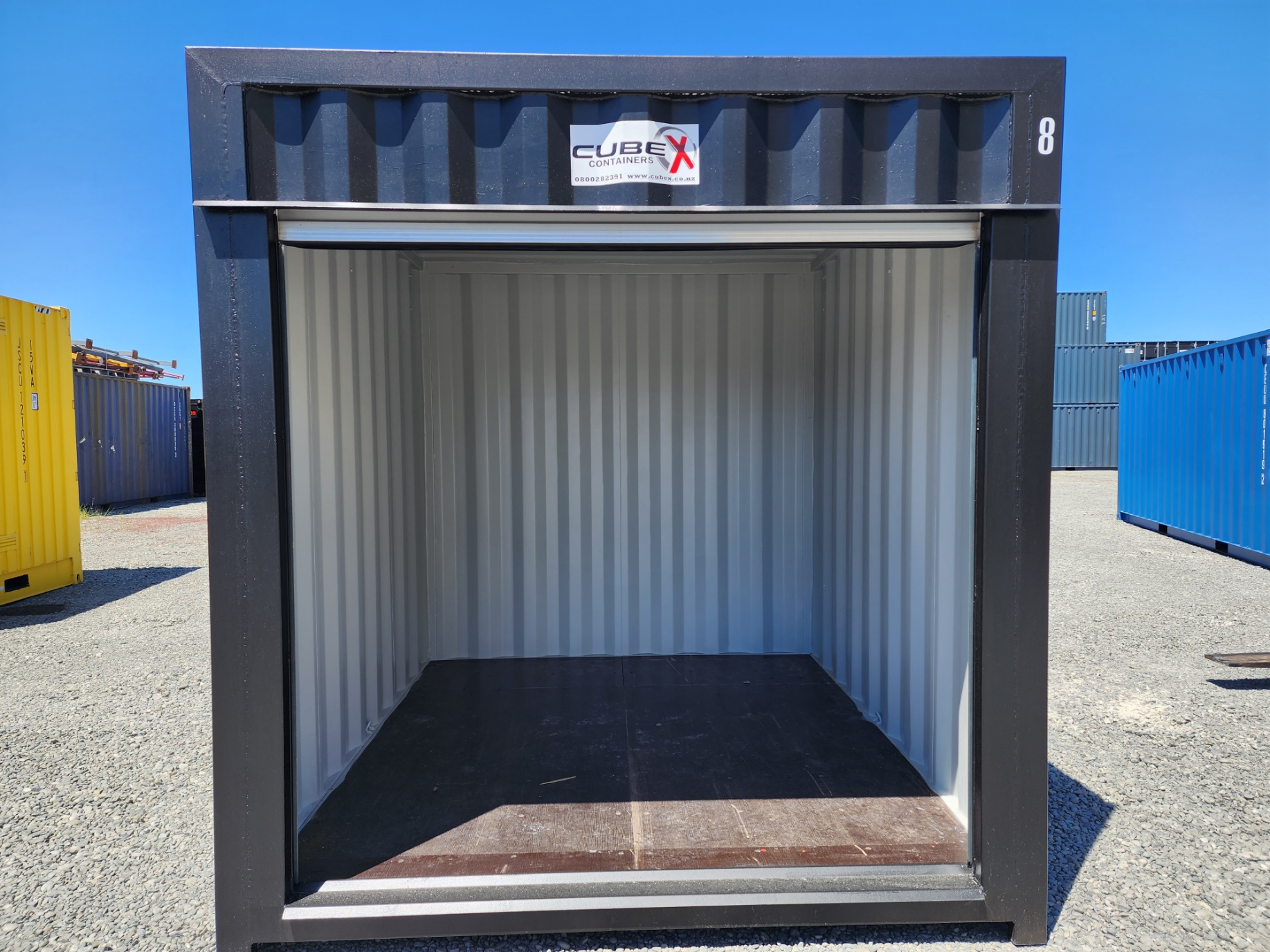 Roller door – Cubex Containers