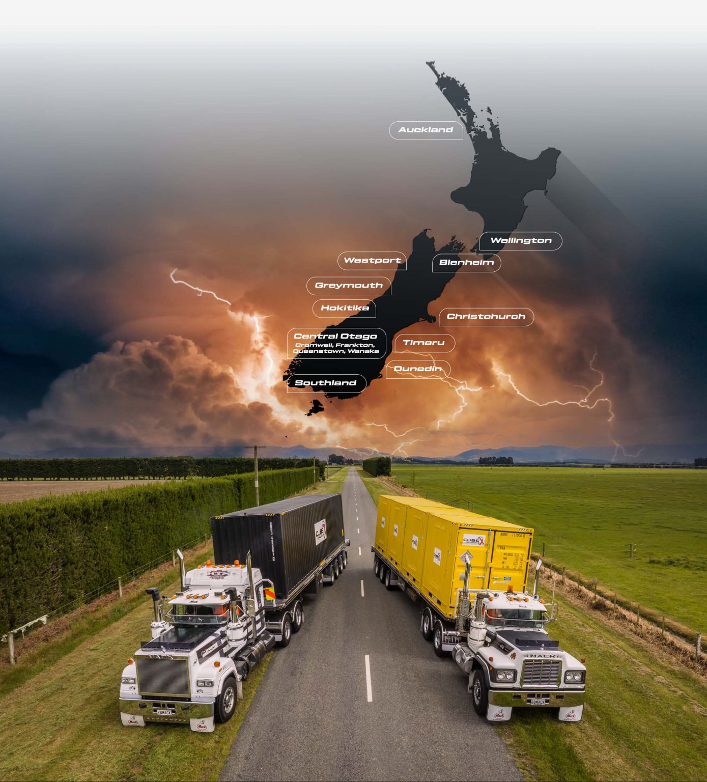 Shipping Containers for Sale and Hire at Cubex Containers New Zealand