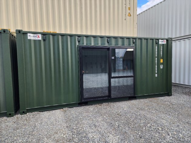 Glass sliding door – Cubex Containers