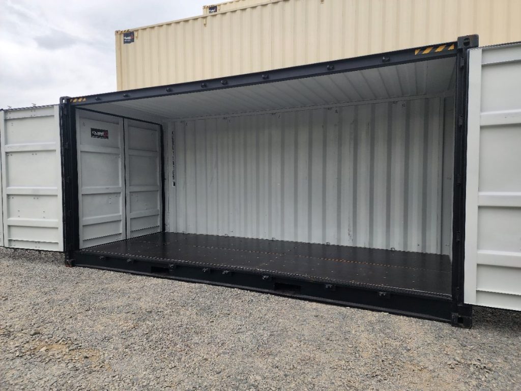 20ft High Cube Openside Shipping Container...Black... CHRISTCHURCH ...